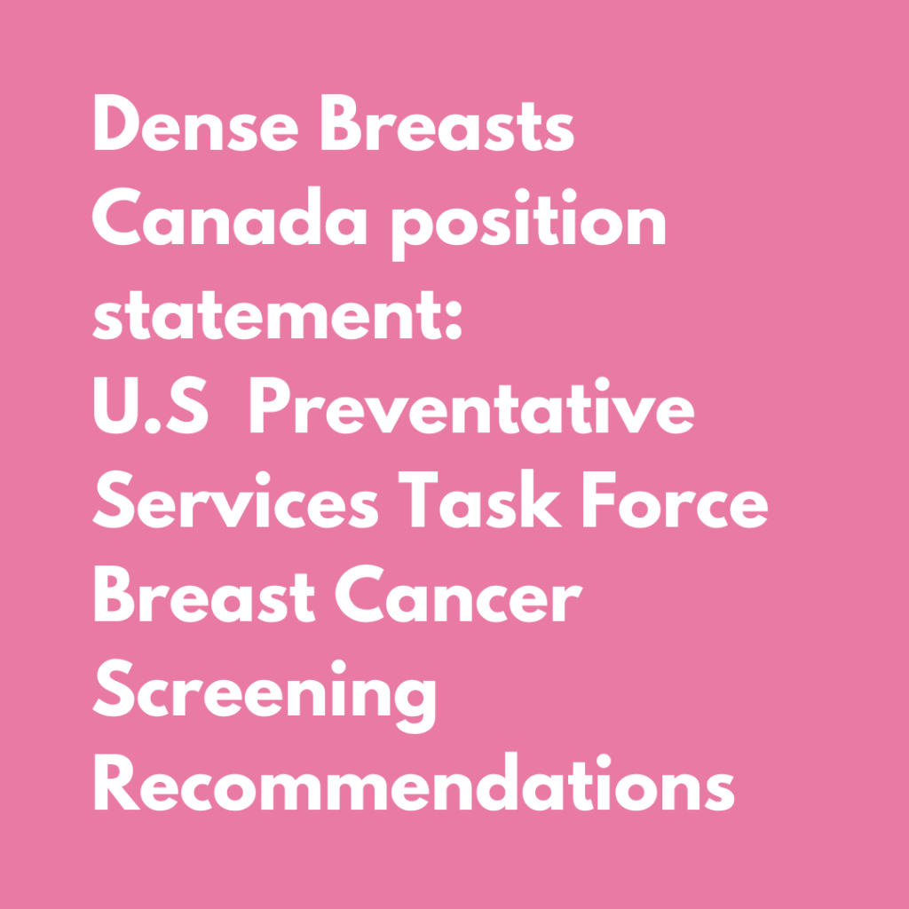 | Dense Breasts Canada